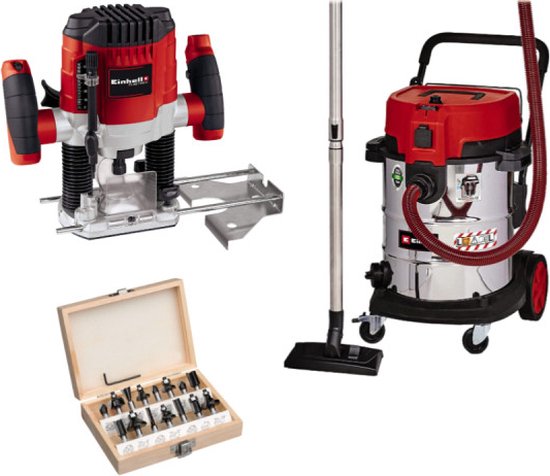 Set EINHELL - Nat-/droogzuiger TE-VC 2025 SACL - 1200W - 25L ...