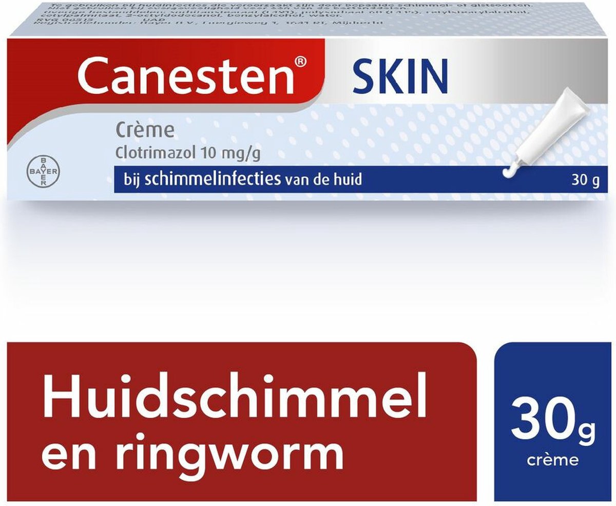 Canesten Skin Crème bij Huidschimmel 30 gr | bol.com