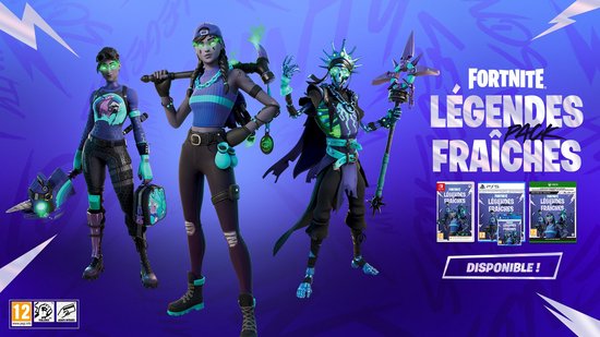 Fortnite: The Minty Legends Pack - Uitbreiding (Code in a Box) - PS4 ...