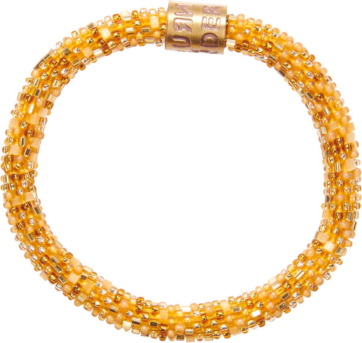Return to Sender Beaded bracelet roll on armbandje goudkleurig - - Goud ...