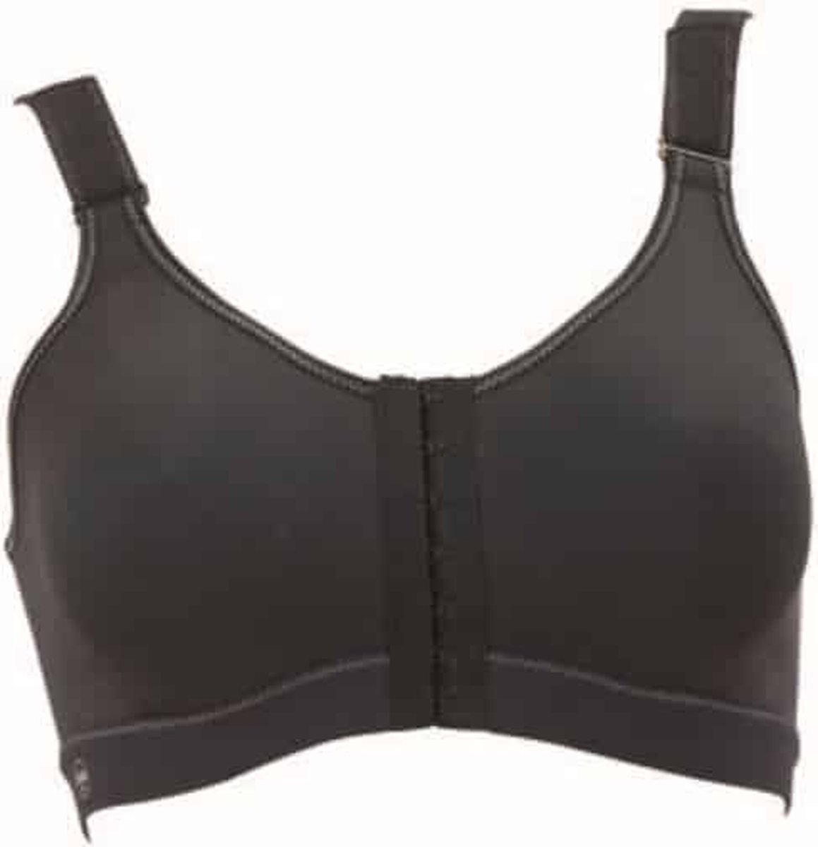 Anita Frontline Sport bh met voorsluiting - Zwart | bol.com