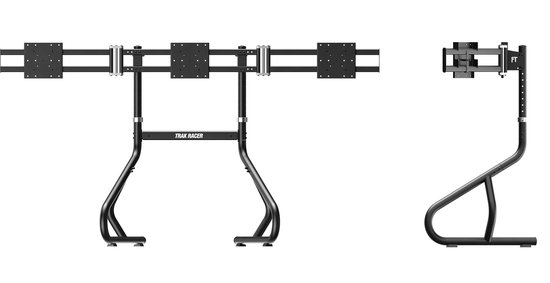 Trak Racer - Large Freestanding Triple Monitor Stand - 30 to 45 ...