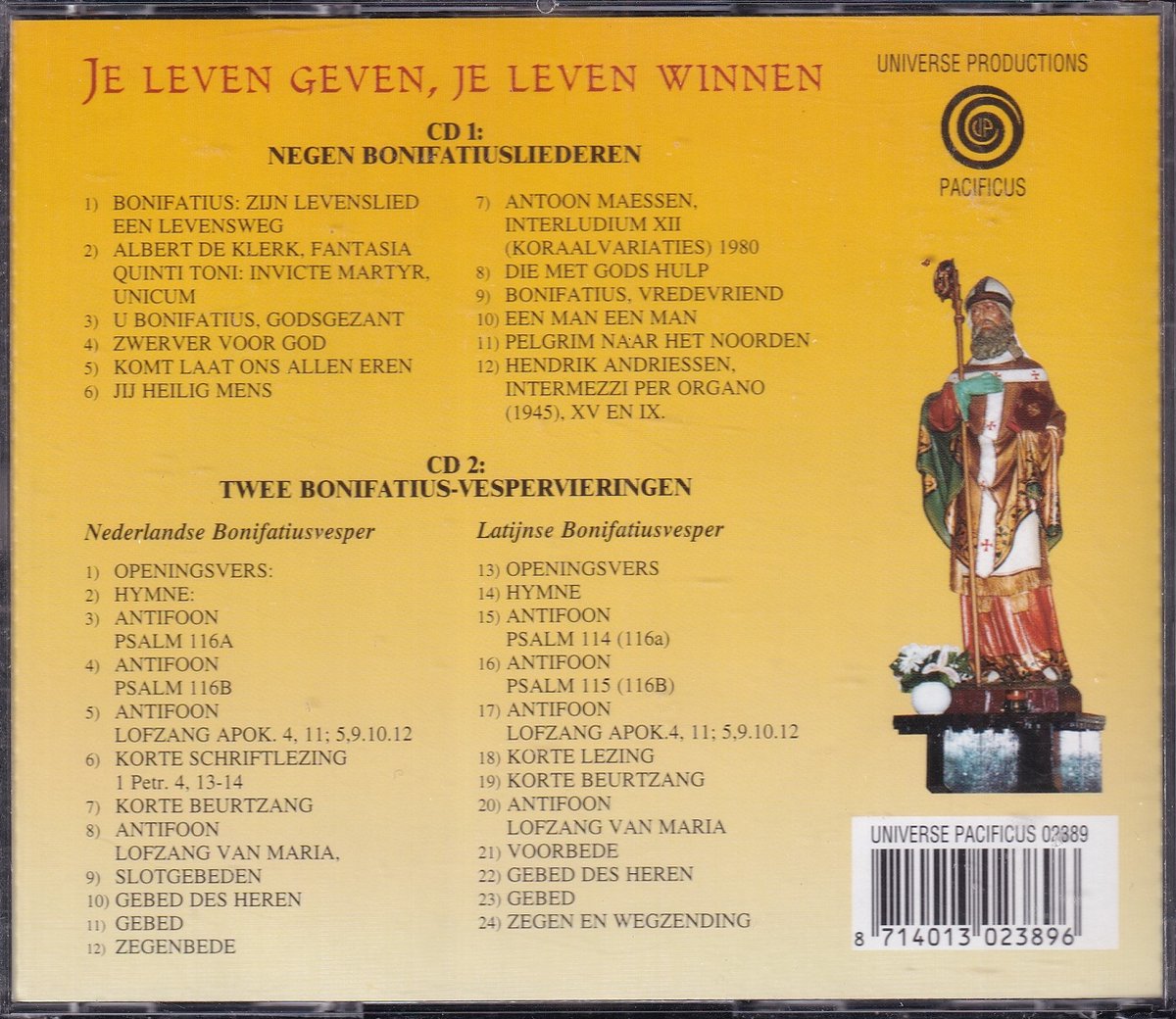 Je leven geven, je leven winnen - De St. Bonifatiuscantorij o.l.v ...