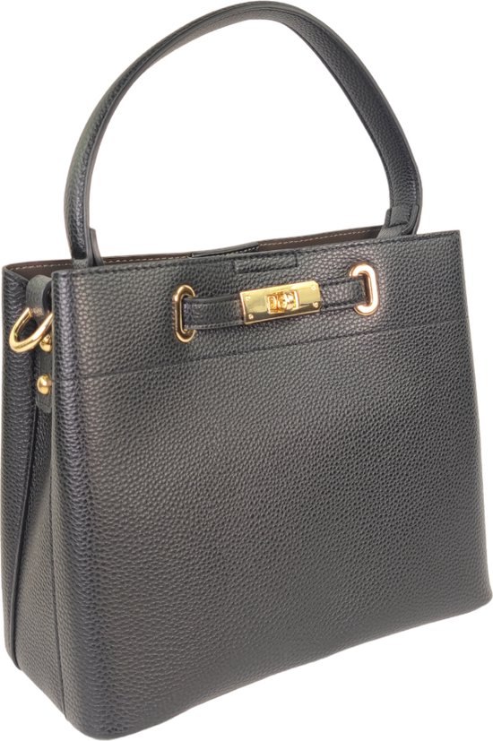 Flora & Co fashion trendy handtas zwart | bol