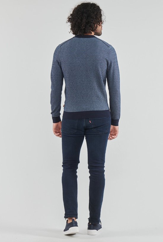 Hugo Boss - Avobano Pullover Blauw - Maat L - Slim-fit | bol.com