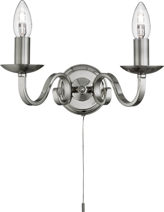 Nordic Light Wandlamp Zilver voor Woonkamer - Hal - Hotel - Slaapkamer ...