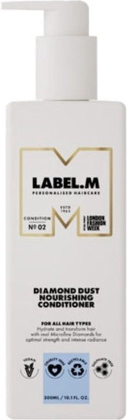 Label. M Diamond Dust Nourishing Conditioner - 300ml - Conditioner voor ...