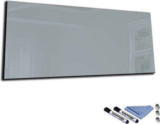 Designglas Whiteboard - Gehard Glas - Magneetbord - Memobord ...