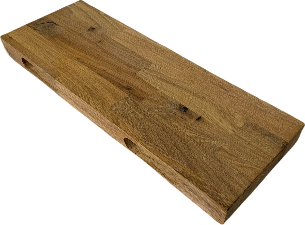Massief Eiken Wandplank - Zwevende Wandplank - Blinde Bevestiging ...