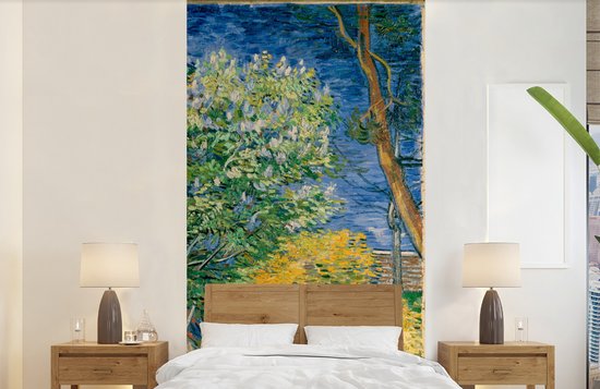 Behang - Fotobehang De struiken bij Arles - Vincent van Gogh - Breedte ...