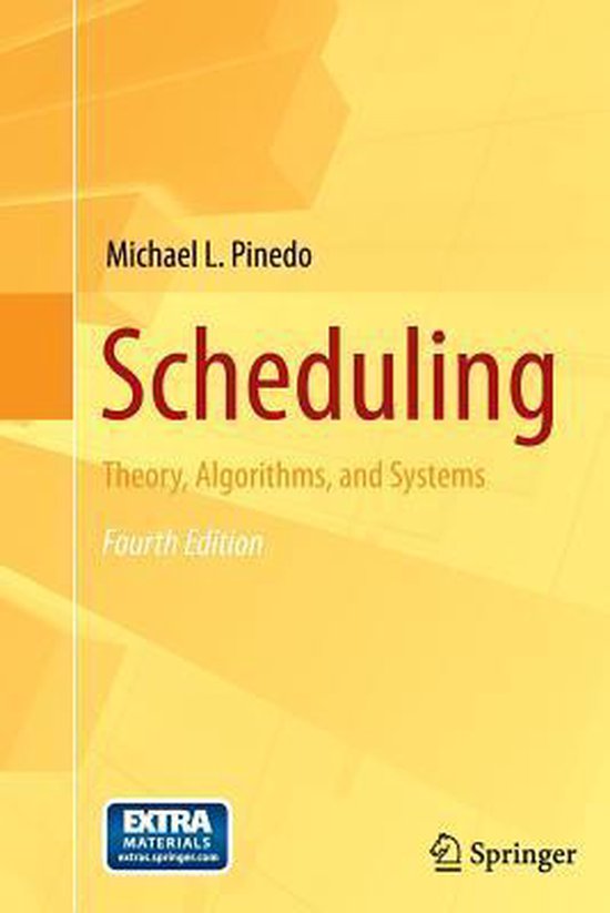 Scheduling | 9781489990433 | Michael L. Pinedo | Boeken | bol