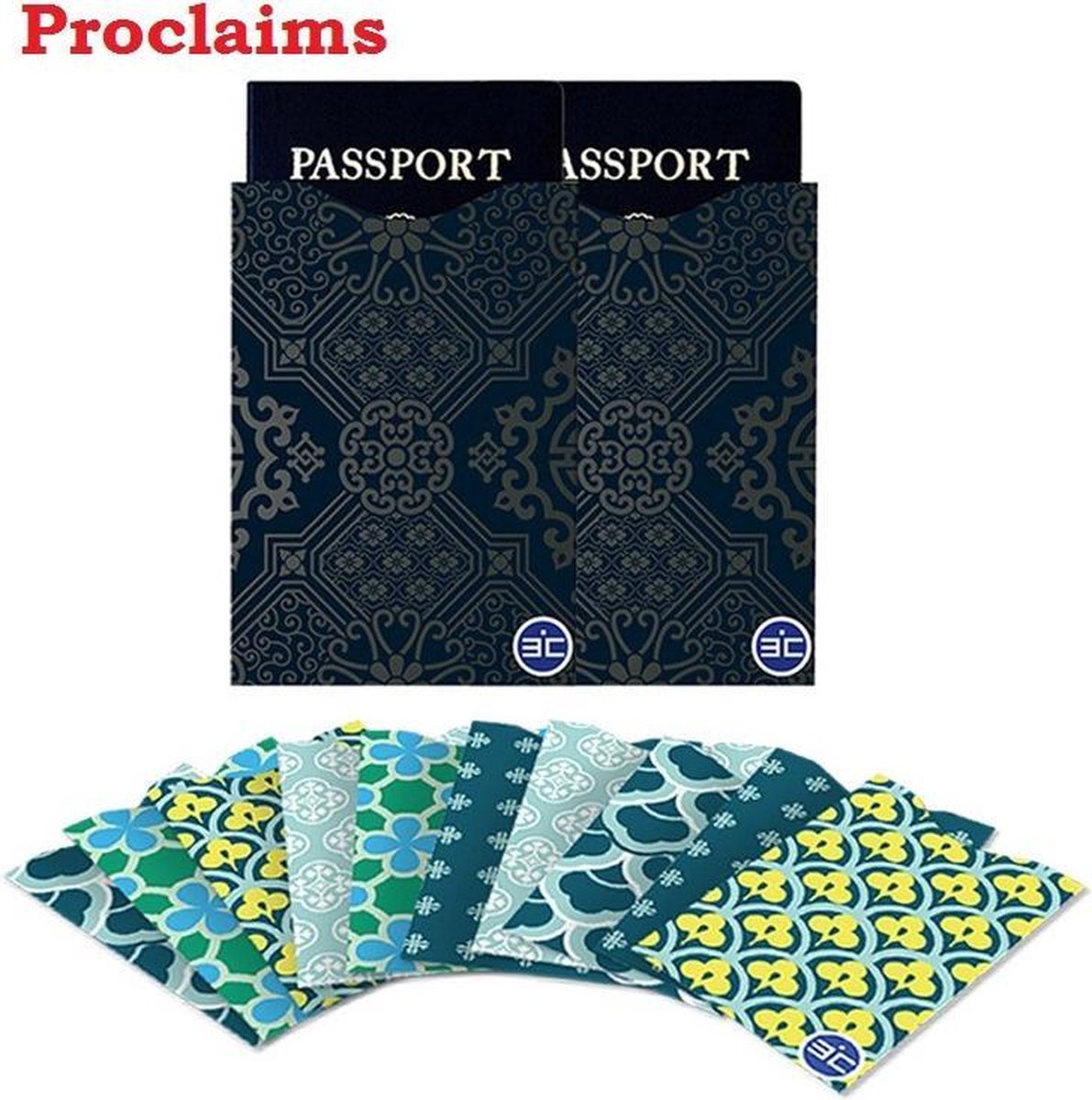 Proclaims Bankpas OV-ID-Pinpas kaartbeschermer - 10 stuks en 2 gratis ...