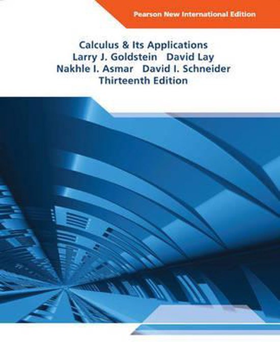 Calculus & Its Applications | bol.com Calculus & Its Applications | bol.com