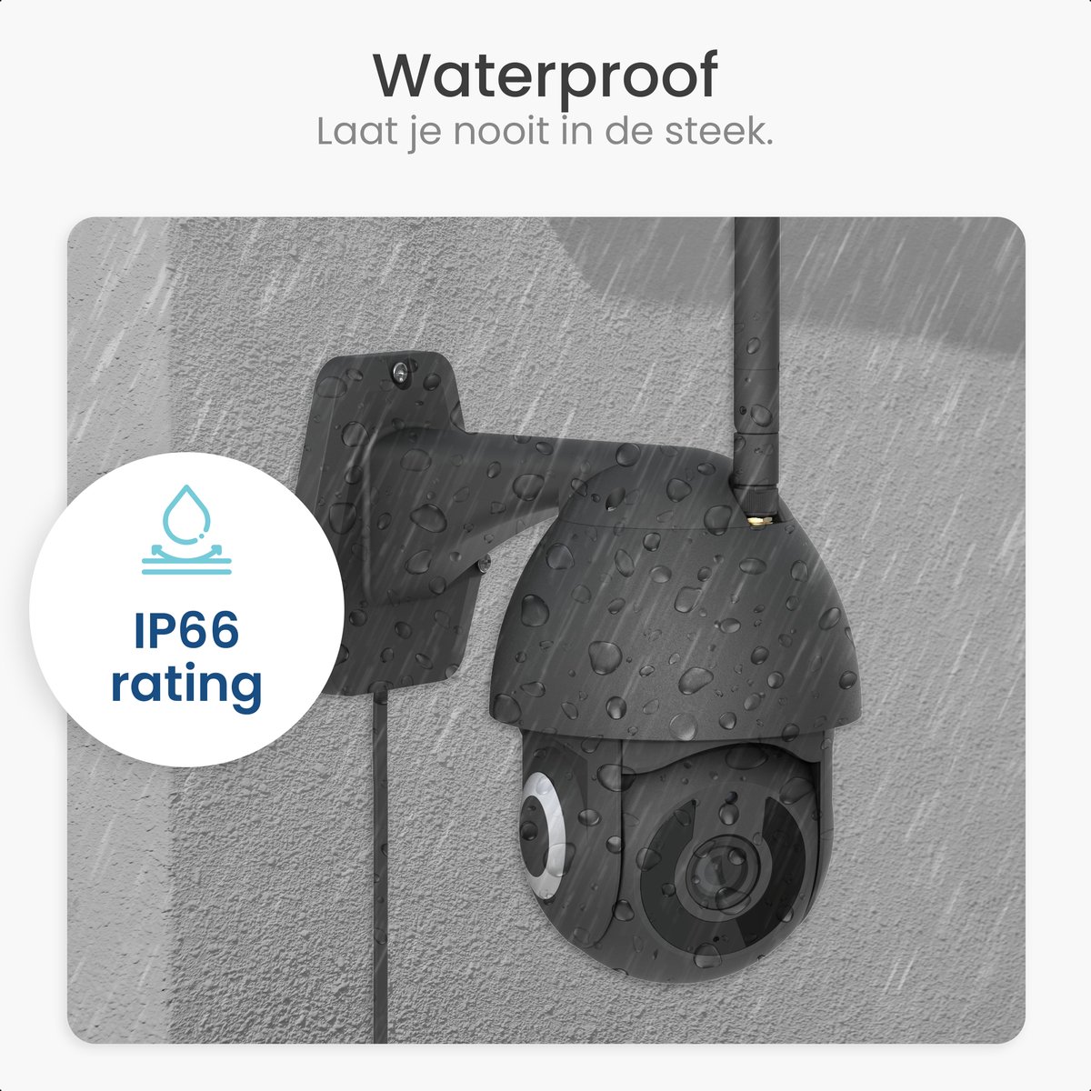 Gologi Superior Outdoorcamera - Buiten camera met nachtzicht - Beveiligingscamera -... | bol.