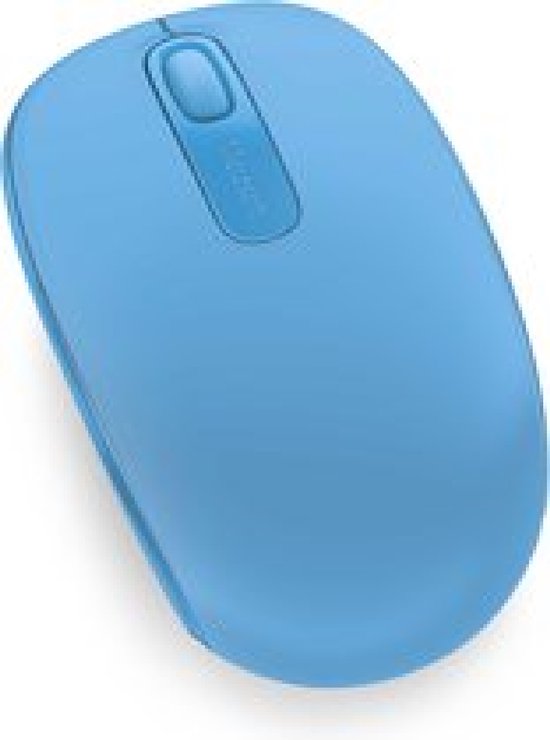Microsoft 1850 - Draadloze Muis - Cyaan Blauw | bol.com