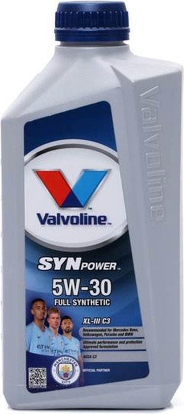 Motorolie Valvoline Synpower XL-III C3 5W30 - 1L | bol