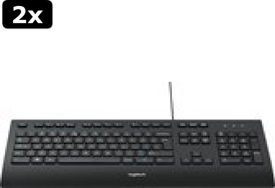 2x Logitech K280e - Toetsenbord - QWERTY US ISO-indeling | bol.com