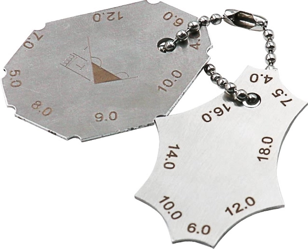 Slebus tools - Las hoogtemeter - Metaal | bol.com