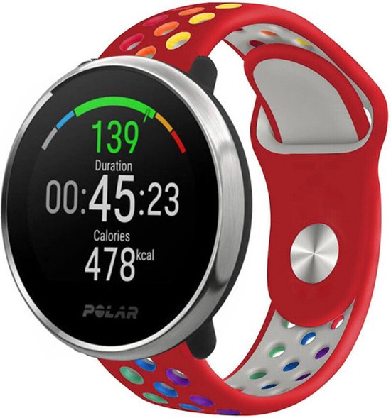 Strap-it Siliconen sport bandje - geschikt voor Polar Ignite / Ignite 2 ...