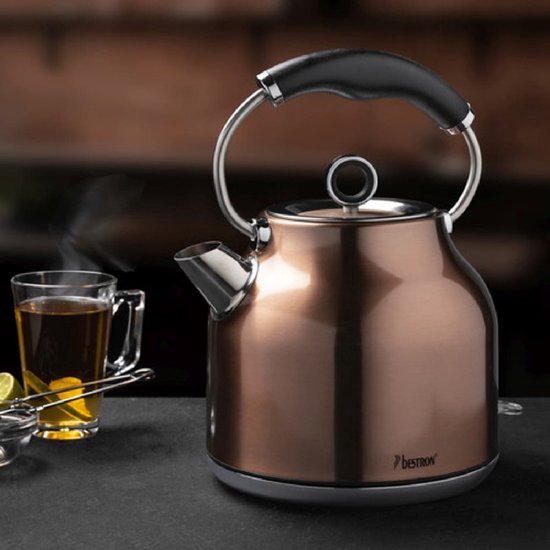 Bestron Waterkoker in retro design, met 360¬∞ basis & tot 1.7 Liter ...