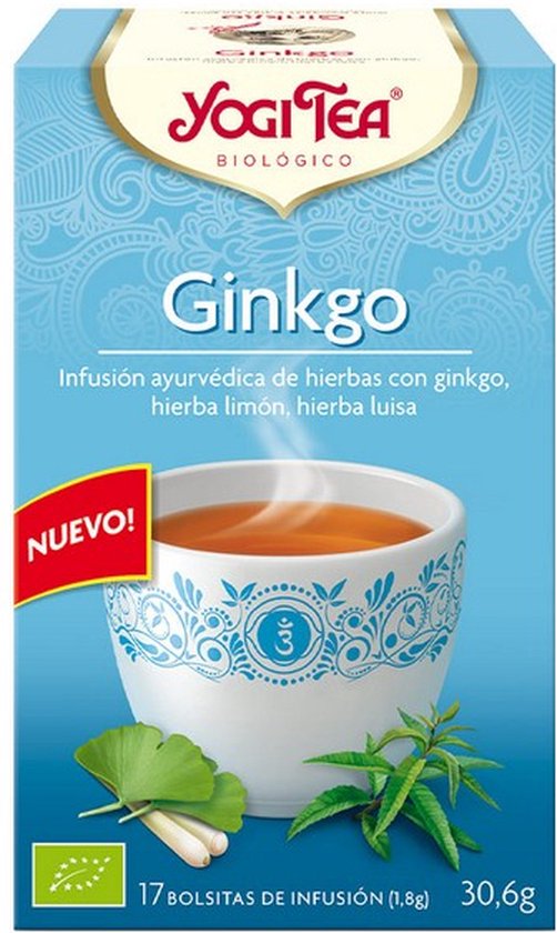 Infusion Yogi Tea Ginkgo (17 x 1,8 g) | bol.com