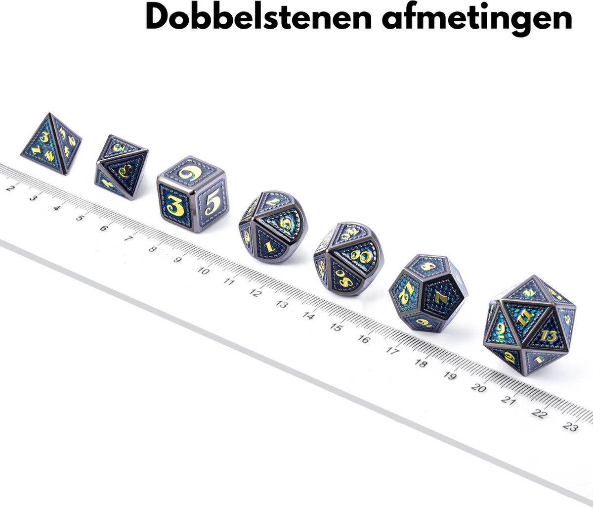 Dungeons and Dragons - 6 Dobbelstenen Dungeons and Dragons - Dice Sets ...
