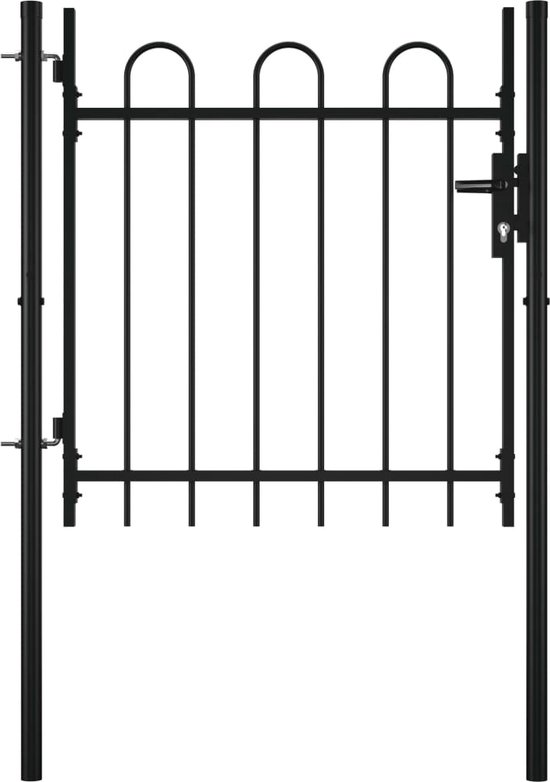 Prolenta Premium - Enkele poort met boog vorm 100x75 cm | bol