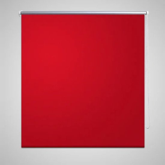 Rolgordijn verduisterend 40 x 100 cm rood | bol.com