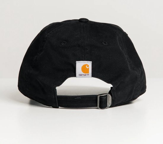 CARHARTT CANVAS SCRIPT CAP - BLACK | bol.com