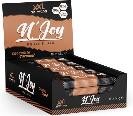 XXL Nutrition - N'Joy Protein Bar 15-Pack - Eiwitrepen & -snacks, Proteïne repen -... | bol.com