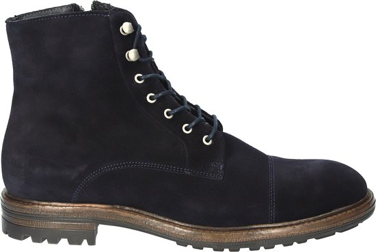 Blackstone LESTER - Navy - Lace-ups - Man - Dark blue - Maat: 41 | bol