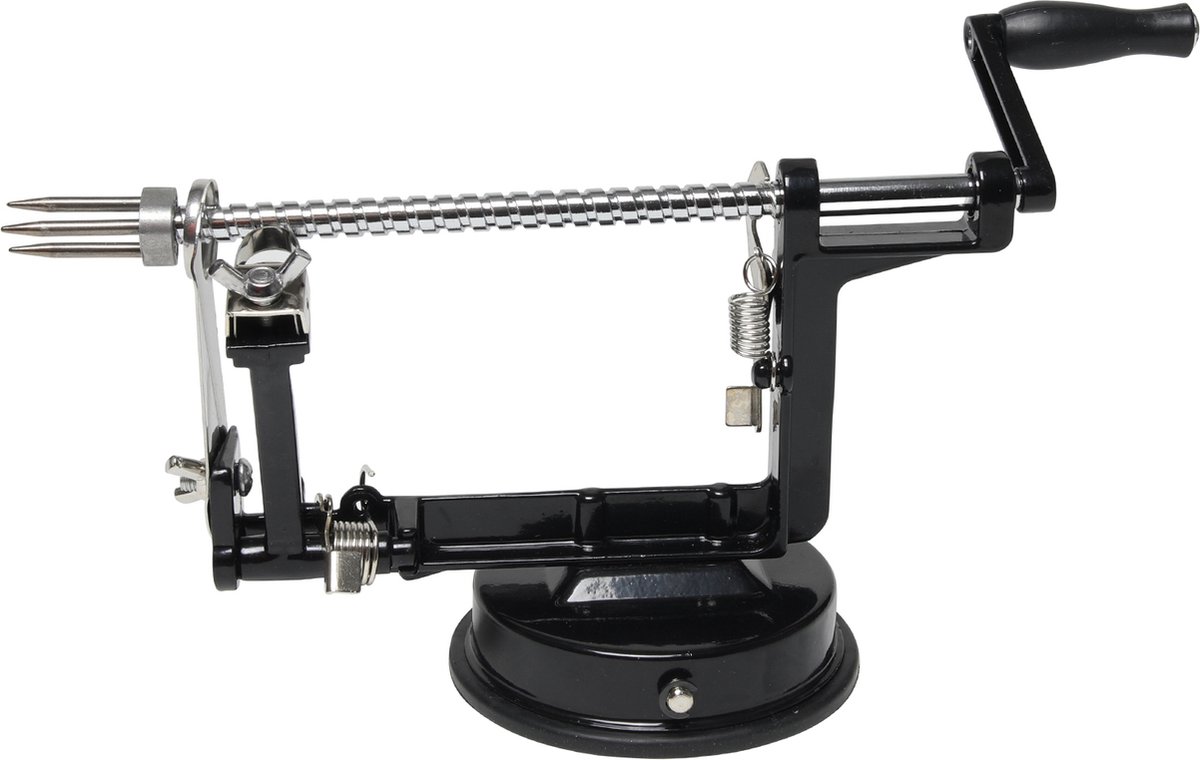 Kitchen Tools - Appelschiller - Met Zuignap - Zwart - Aluminium ...