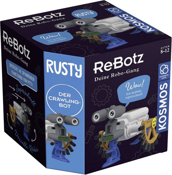 Kosmos ReBotz - Rusty der Crawling-Bot 602574 Robot bouwpakket ...