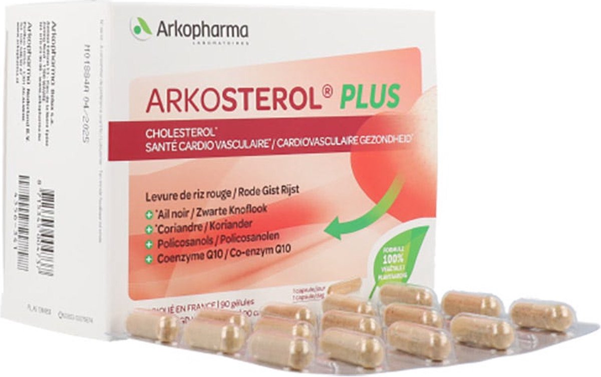 Arkopharma - Arkosterol Plus Voedingssupplement om te Helpen Tegen ...