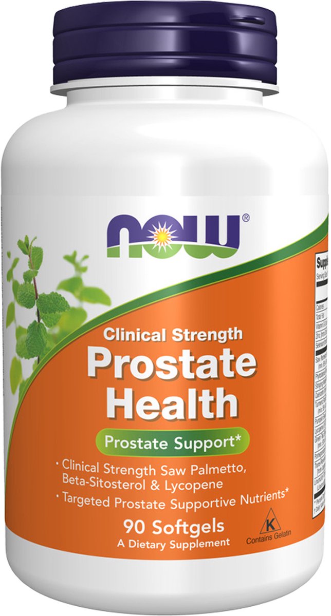 NOW Foods - Prostate Health Clinical Strength (180 softgels) | bol.com