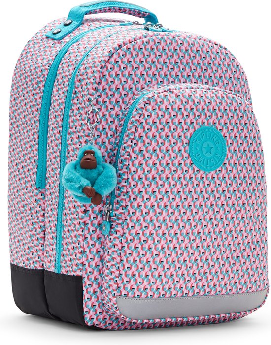 Kipling CLASS ROOM Meisjes Rugzak - Poppy Geo | bol.com