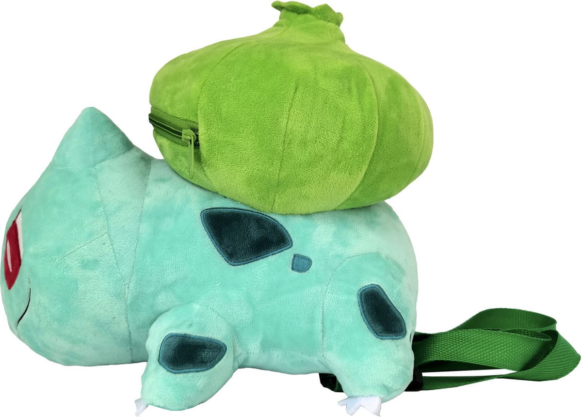 Pokémon: Bulbasaur Plush Backpack 36cm MERCHANDISE | Games | bol.com