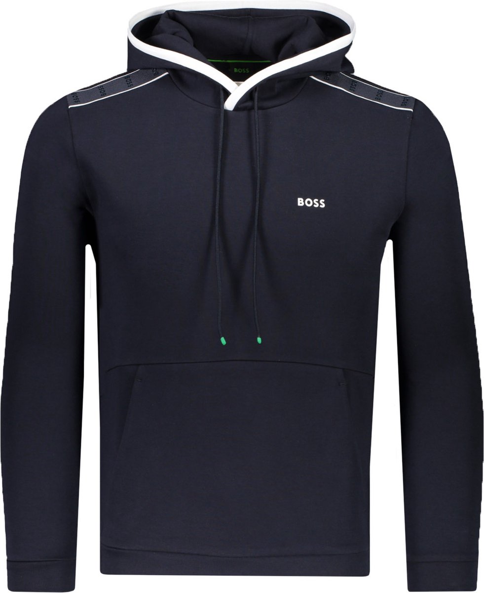 Hugo Boss Sweater Blauw voor Mannen - Herfst/Winter Collectie | bol.com