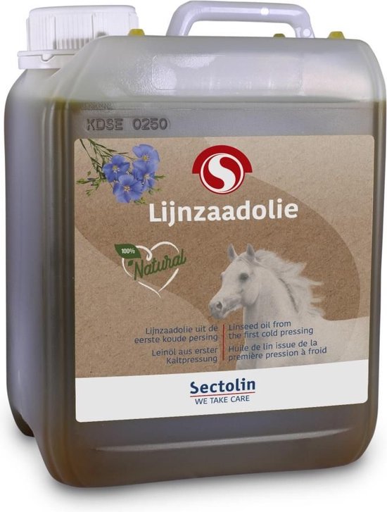Sectolin Lijnzaadolie 5L | bol.com