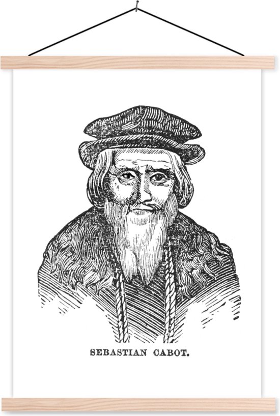 Illustration historique d'un portrait de Sebastian Cabot affiche ...
