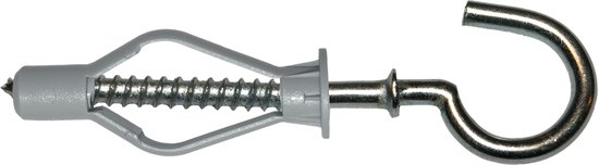 SMART | Lichte hollewandplug + schroefhaak Ø 8x40 | bol