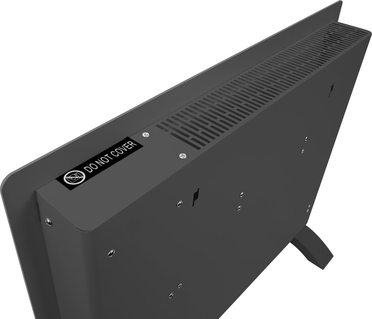 VONROC Luxe elektrische kachel - Convectorkachel met glazen paneel ...