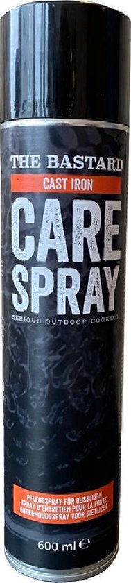 The Bastard Cast Iron Care Spray 600 ml - Olie voor gietijzer ...