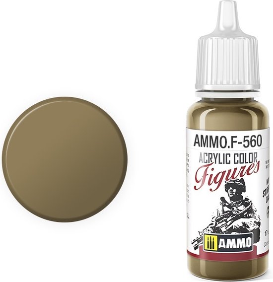 AMMO MIG Hobbyverf Acrylverf - MIG F560 Figure Paints - Khaki Grey ...