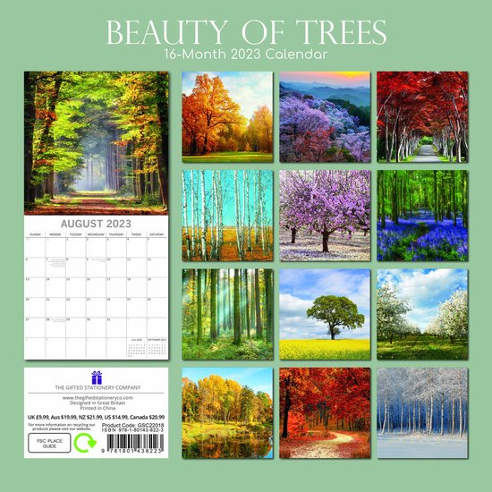 Beauty of Trees Kalender 2023 | bol