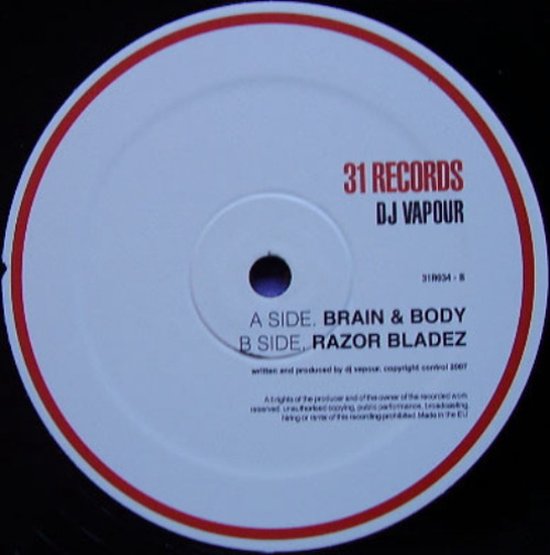 Brain & Body / Razor Bladez, Dj Vapour | Muziek | bol