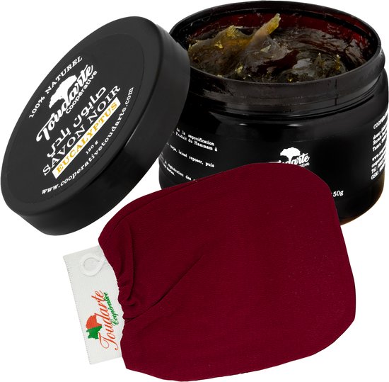 Savon Beldi - Akar Fassi - Marokkaanse Zwarte Zeep - Biologisch - 150g ...