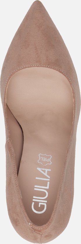 Giulia Pumps taupe Imitatiesuede - Dames - Maat 36 | bol