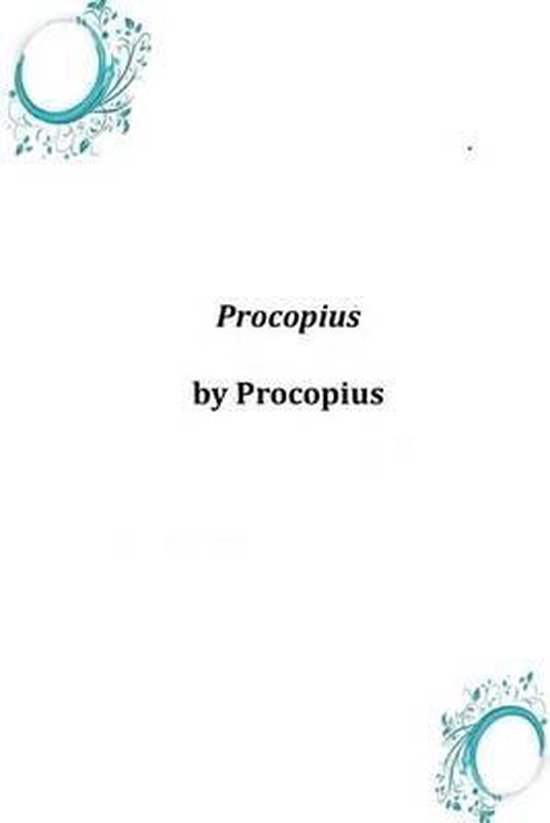 Procopius, Procopius | 9781497591127 | Boeken | bol.com