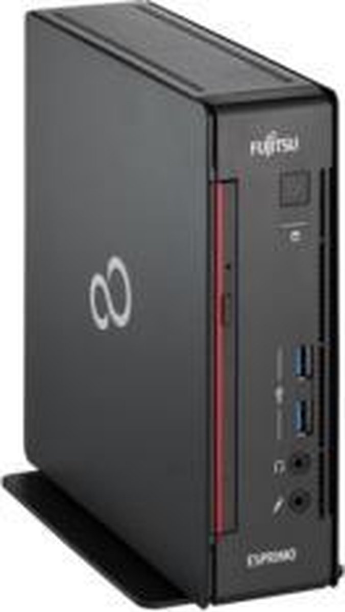 Fujitsu ESPRIMO Q556 3.2GHz i3-6100T 2 liter PC Zwart, Rood | bol.com